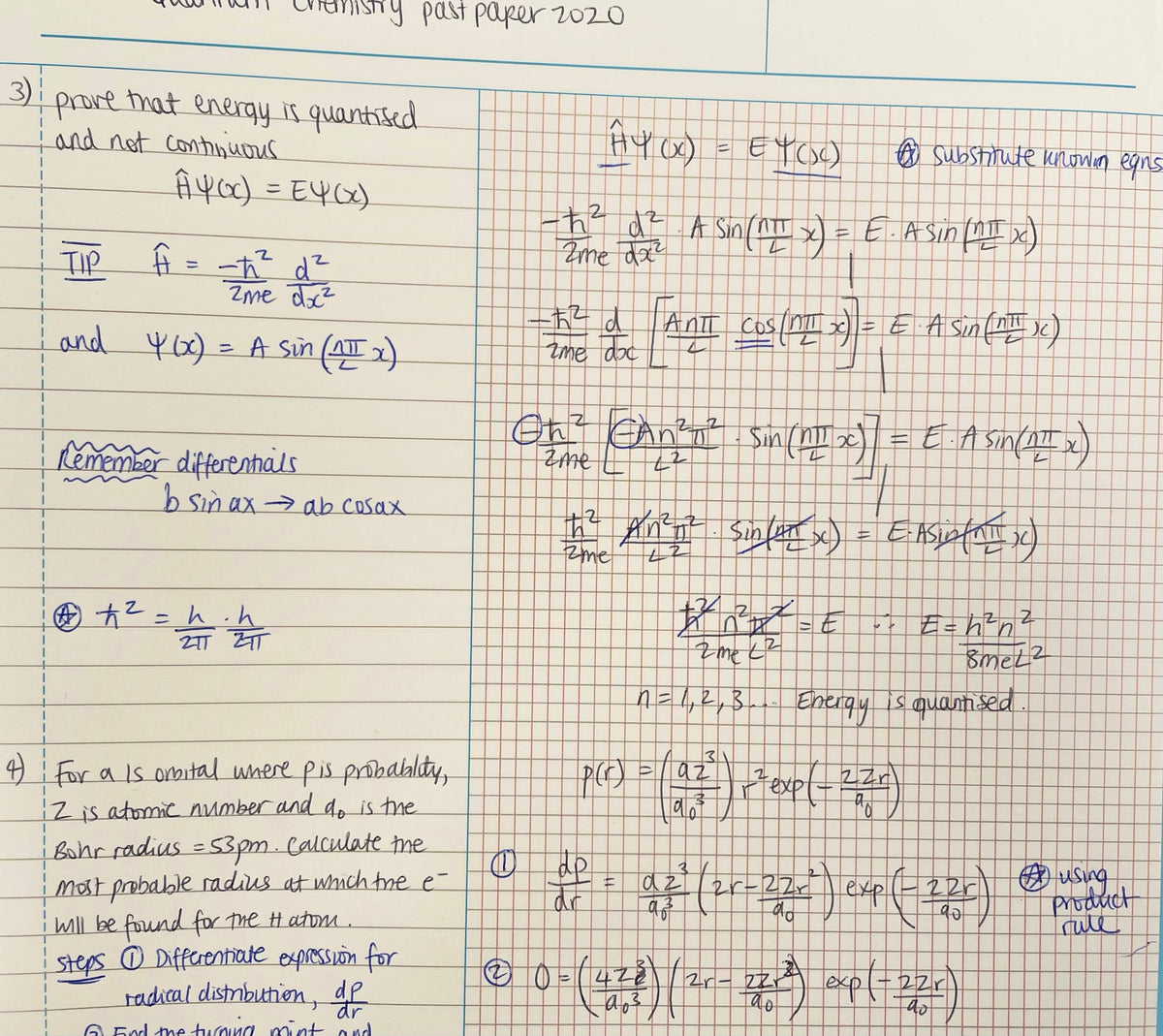 Organic Chemistry Notepad