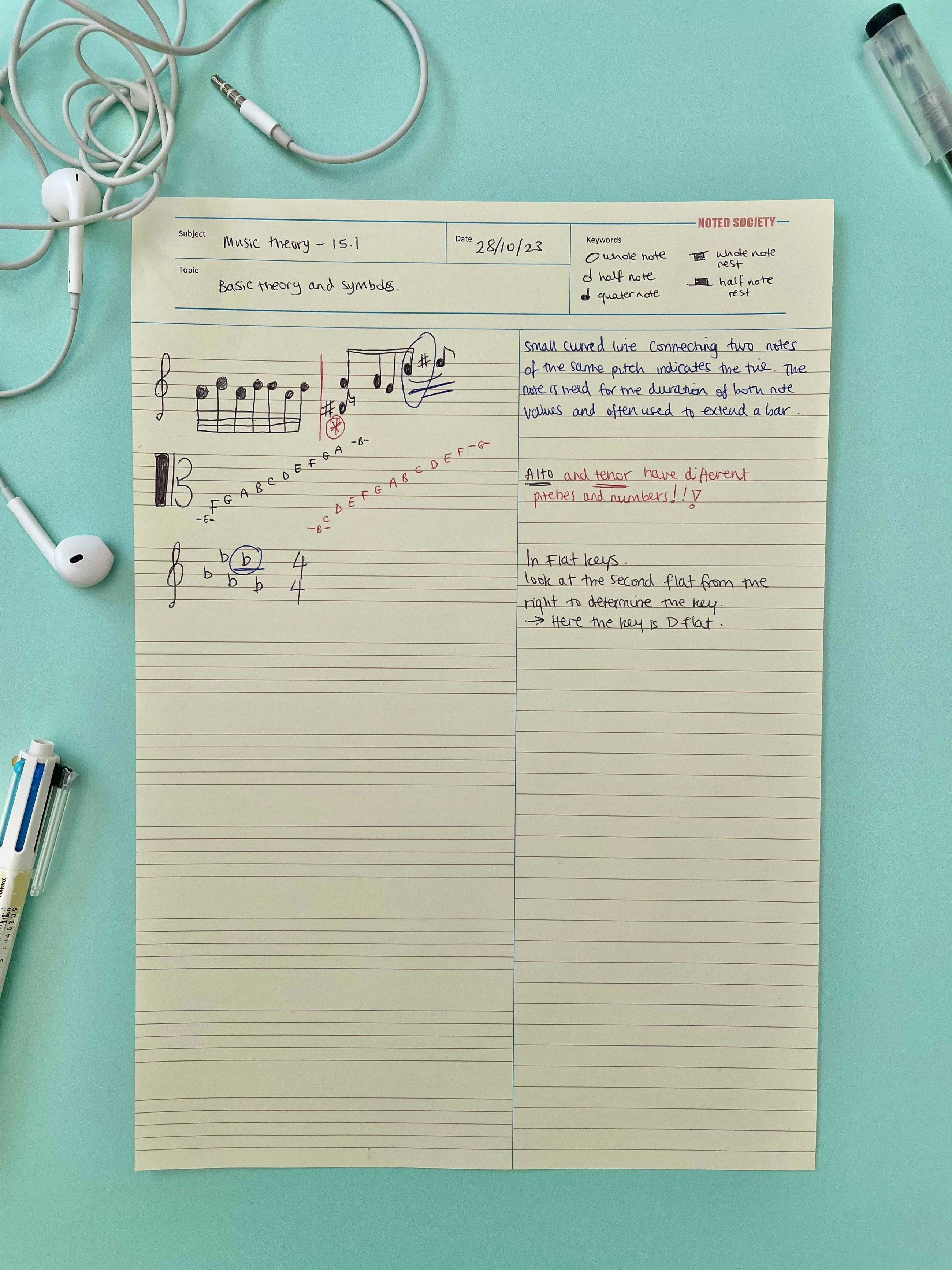 Music Notepad