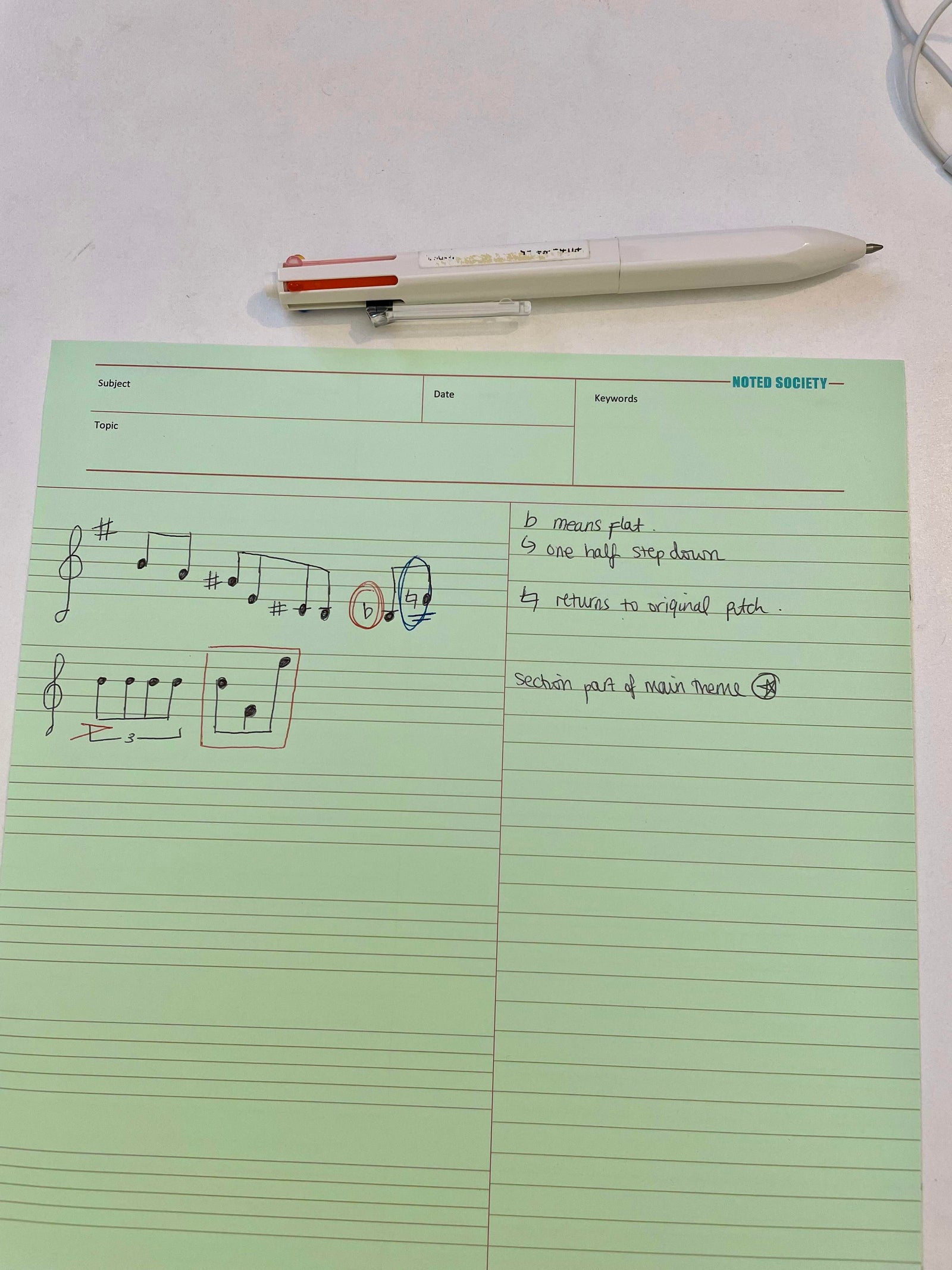 Music Notepad