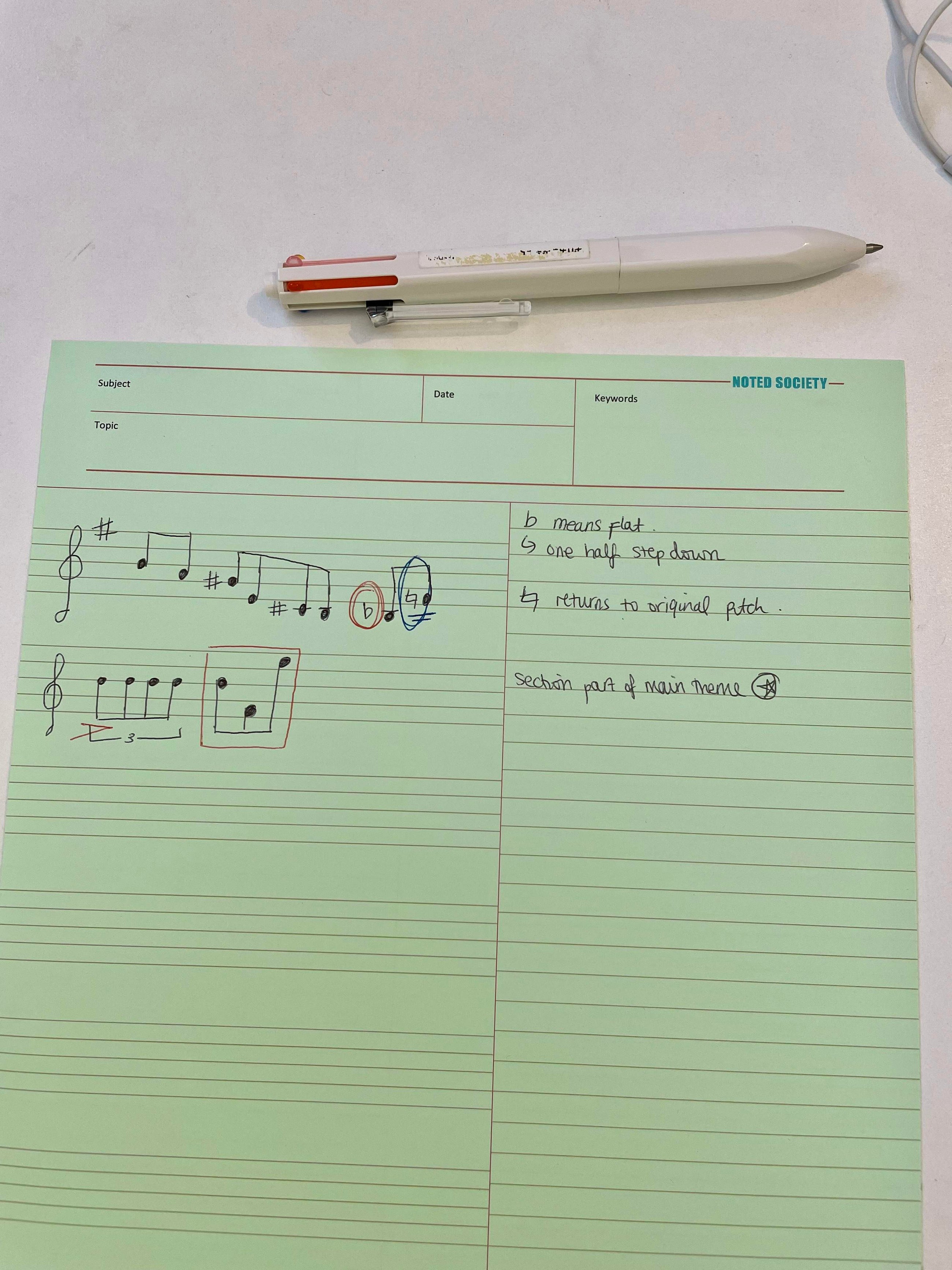 Music Notepad