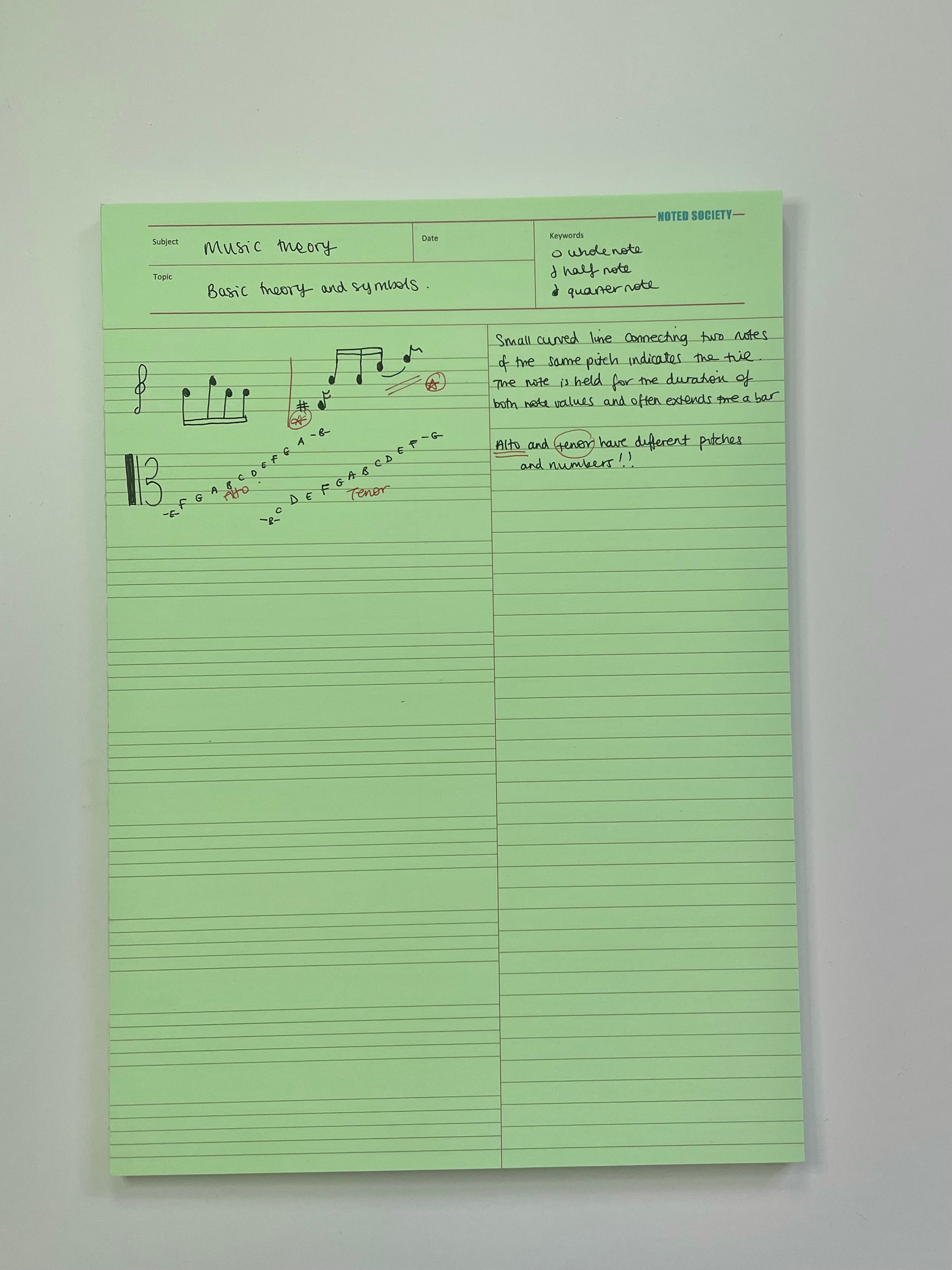 Music Notepad